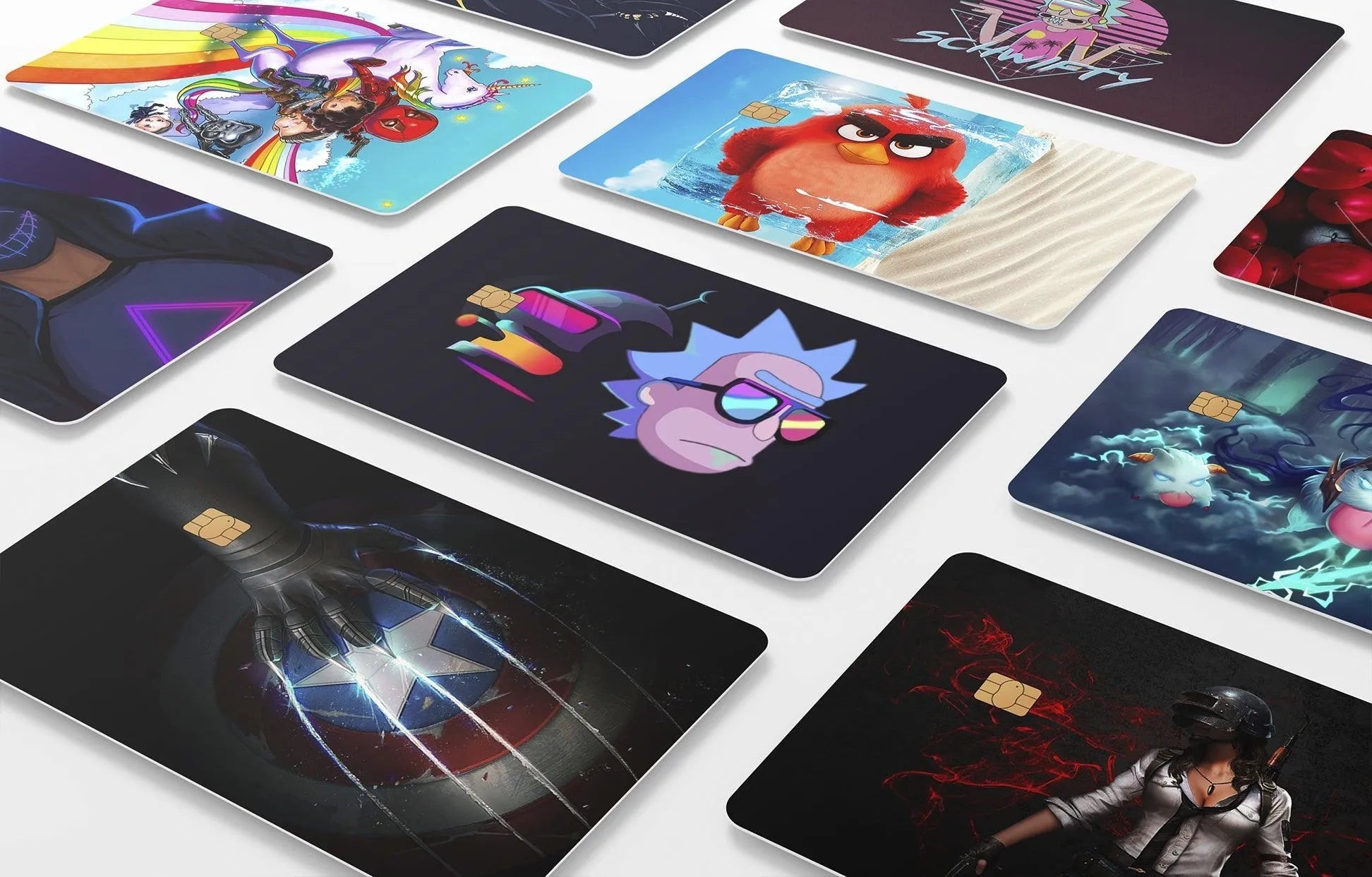 Skin Card | Estilo com Adesivo para Cartão – Rei do Sticker