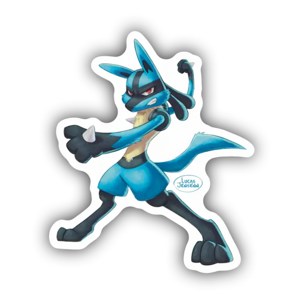 LUCARIO – Rei do Sticker