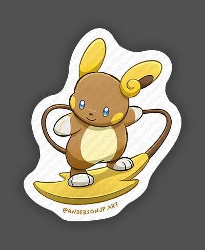 Alolan Raichu – Rei do Sticker