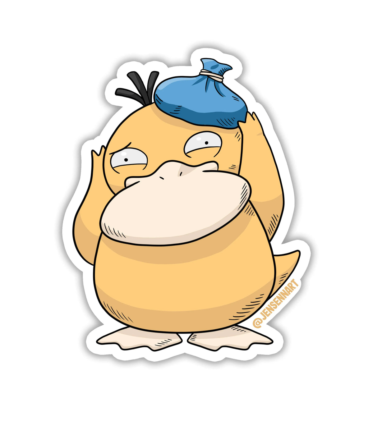 Psyduck – Rei do Sticker